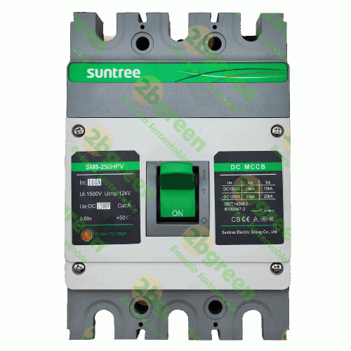 Interruptor Suntree DC Fotovoltaico SM8-250HPV-1500VCD-100A